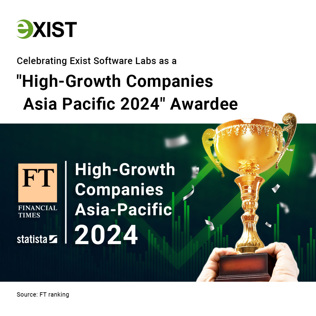 Exist Software Labs To End 2024 With Winning Its 4th Award At The Asia Pacific Enterprise Awards ...