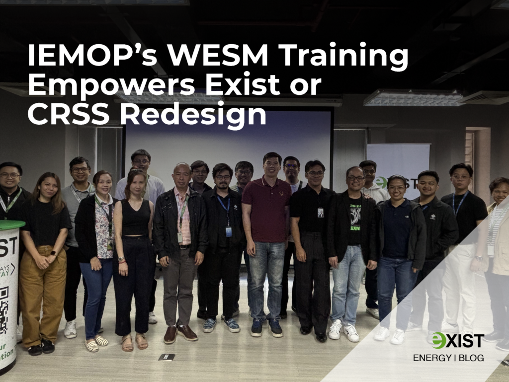 IEMOP's WESM Training For CRSS Redesign | Exist Software Labs